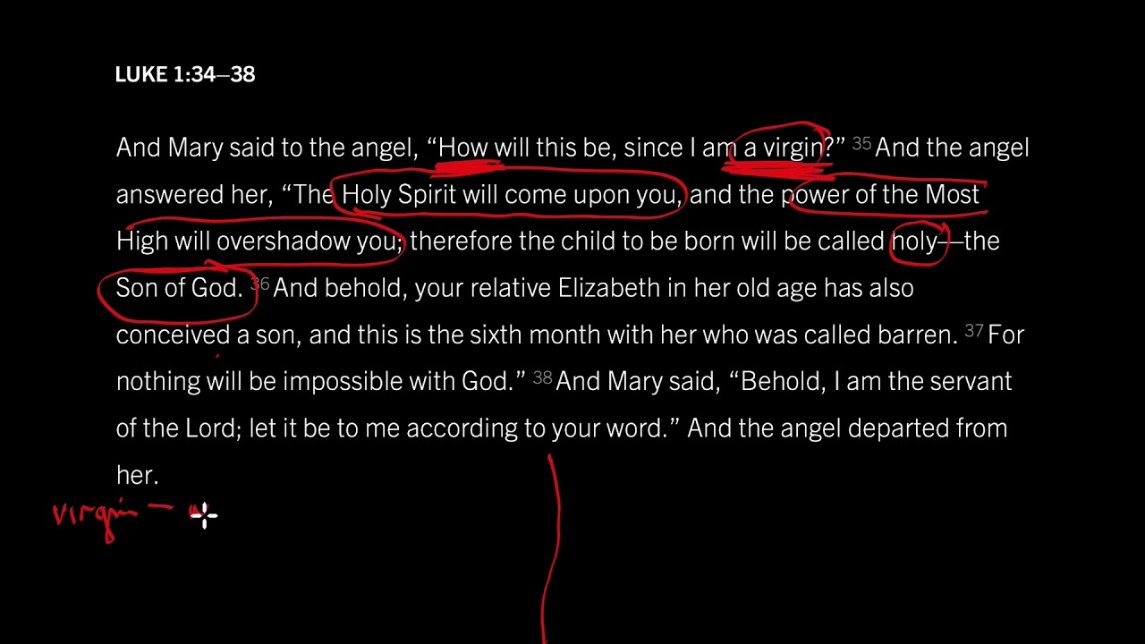 Seven Reasons to Worship on Christmas: Luke 1:26–38 - YouTube