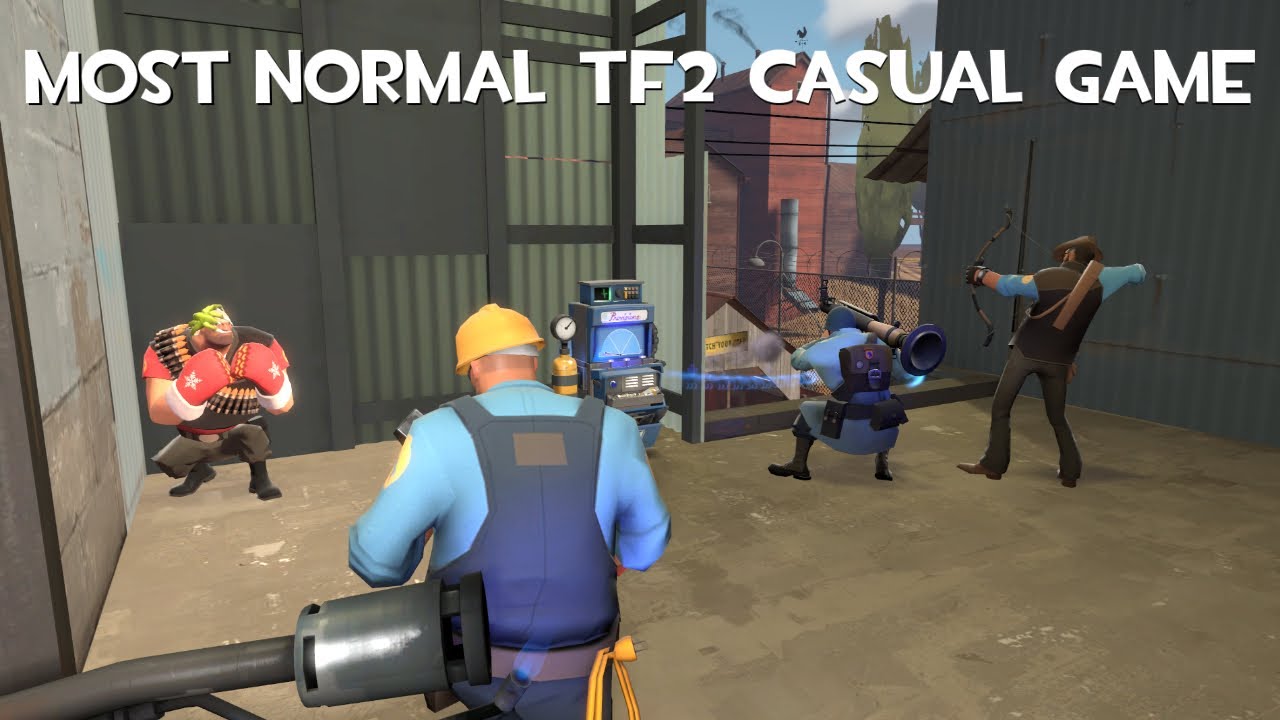 most normal TF2 casual game - YouTube