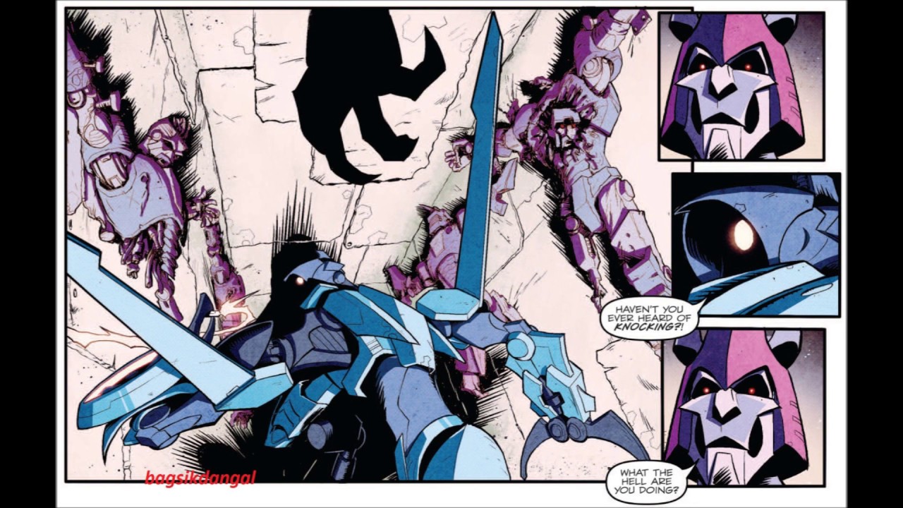 IDW:Cyclonus Vs Whirl!From Transformers More than meets the eye#1 ...