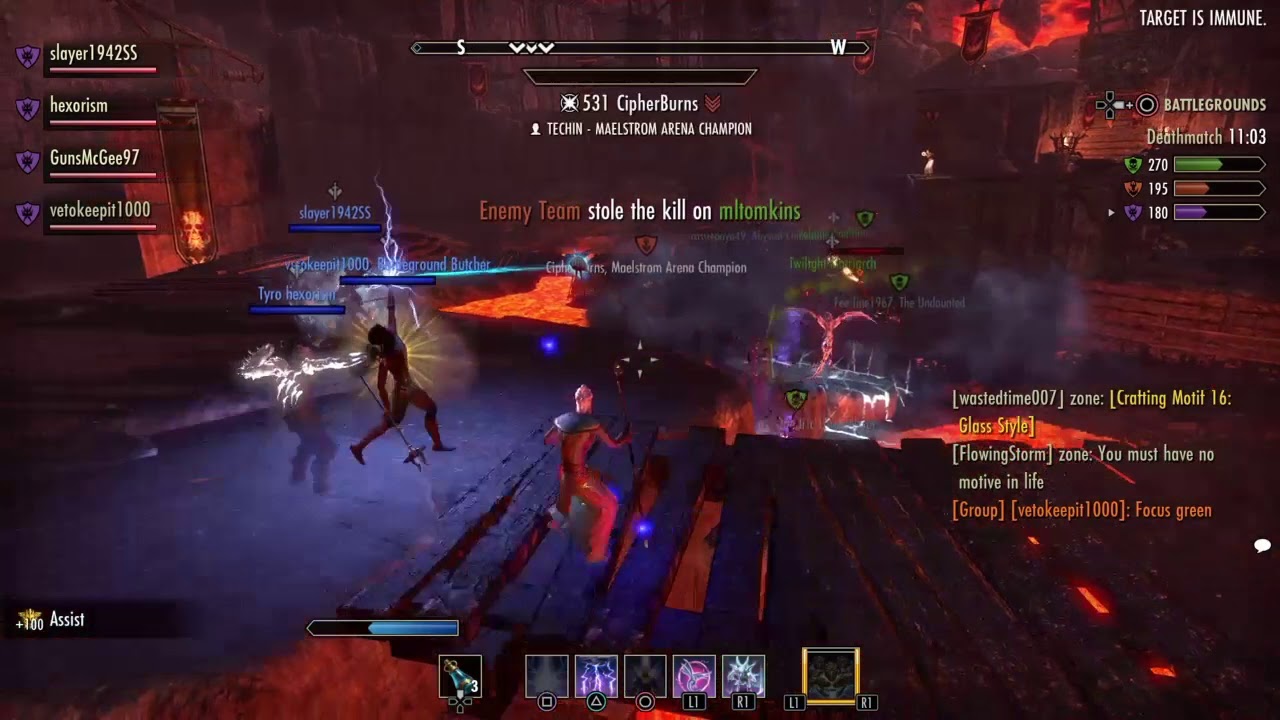 ESO PVP Gameplay: Daedric Summoning - YouTube