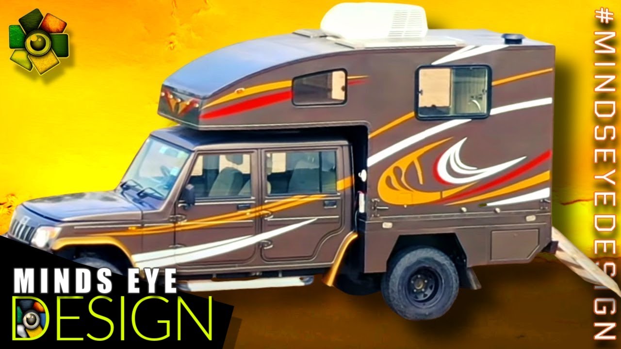 COOL NEW PICK-UP TRUCK CAMPER CARAVAN CONVERSION - YouTube