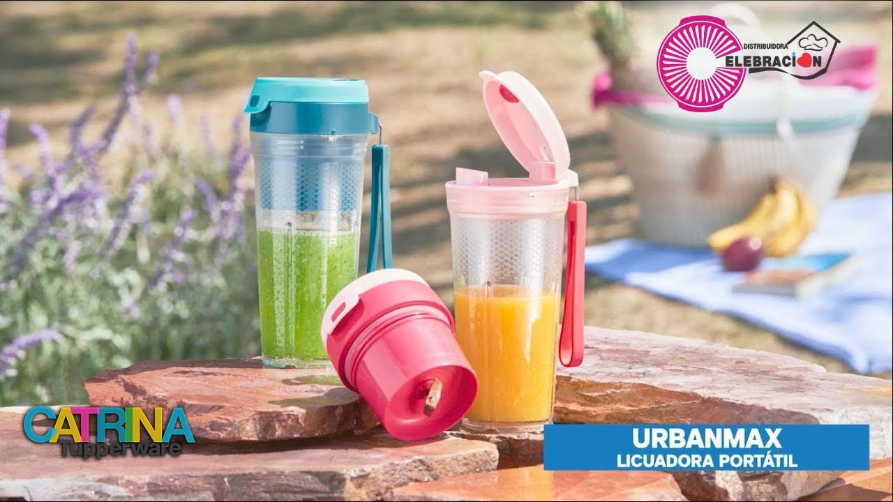 Experiencia Licuadora Portátil URBANMAX Tupperware® - YouTube