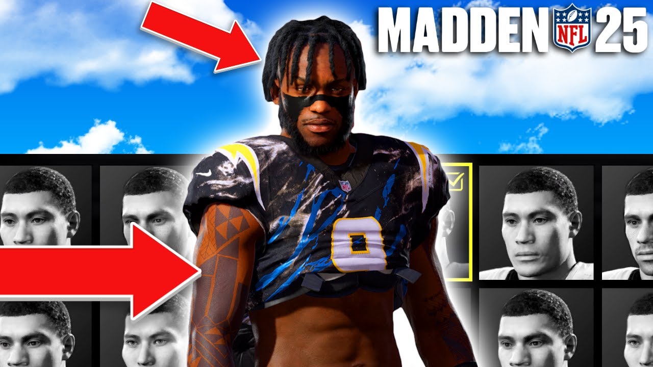 *BEST* FACE CREATION IN MADDEN 25 SUPERSTAR! BEST TATTOS AND MORE! BEST ...