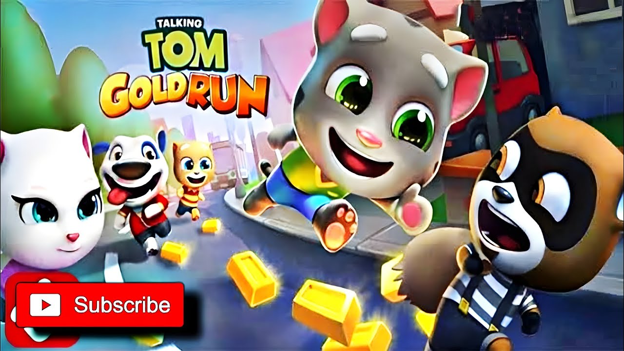 Talking Tom Gold Run | Gameplay Walkthrough | Talking Hank Run In Hank ...