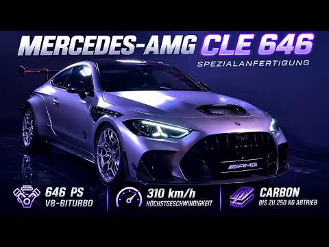 Mercedes-AMG CLE 646 Spezialanfertigung: 646 PS V8 im Breitbau