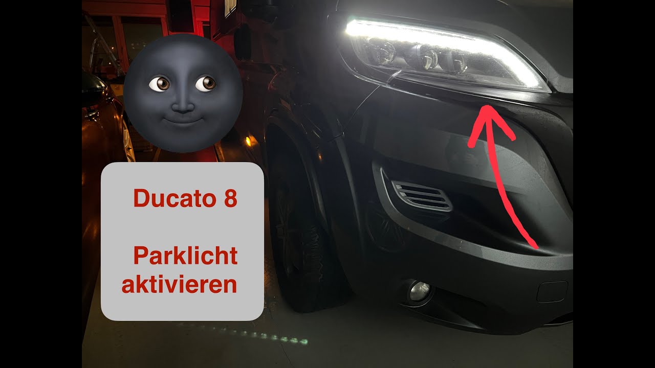 Fiat Ducato 8 Parklicht Standlicht Parking Light - YouTube