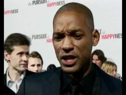 Will Smith interview at Pursuit of Happiness premiere - YouTube