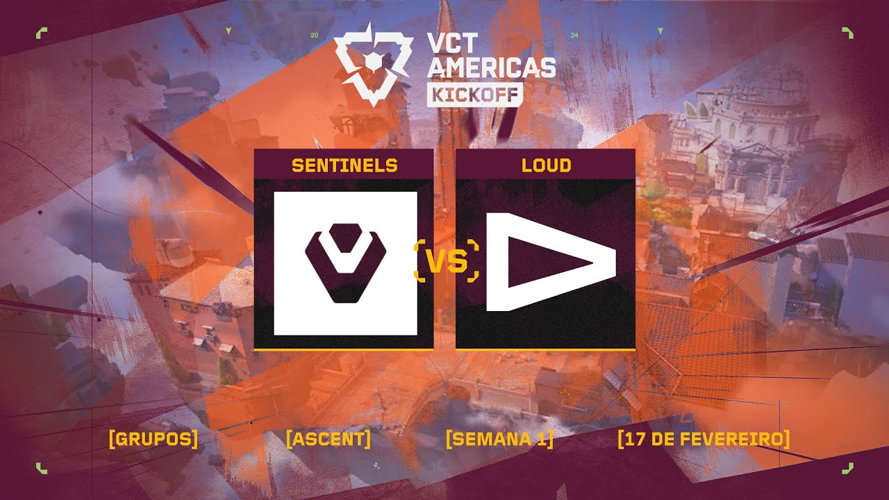 Sentinels x LOUD (Mapa 2: Ascent) | VCT Americas Kickoff - YouTube