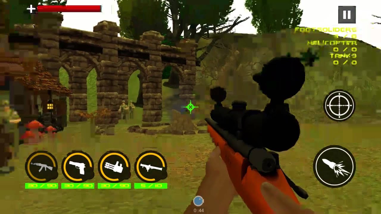 Phone game:Modern Commando Combat Shooter-google play - YouTube