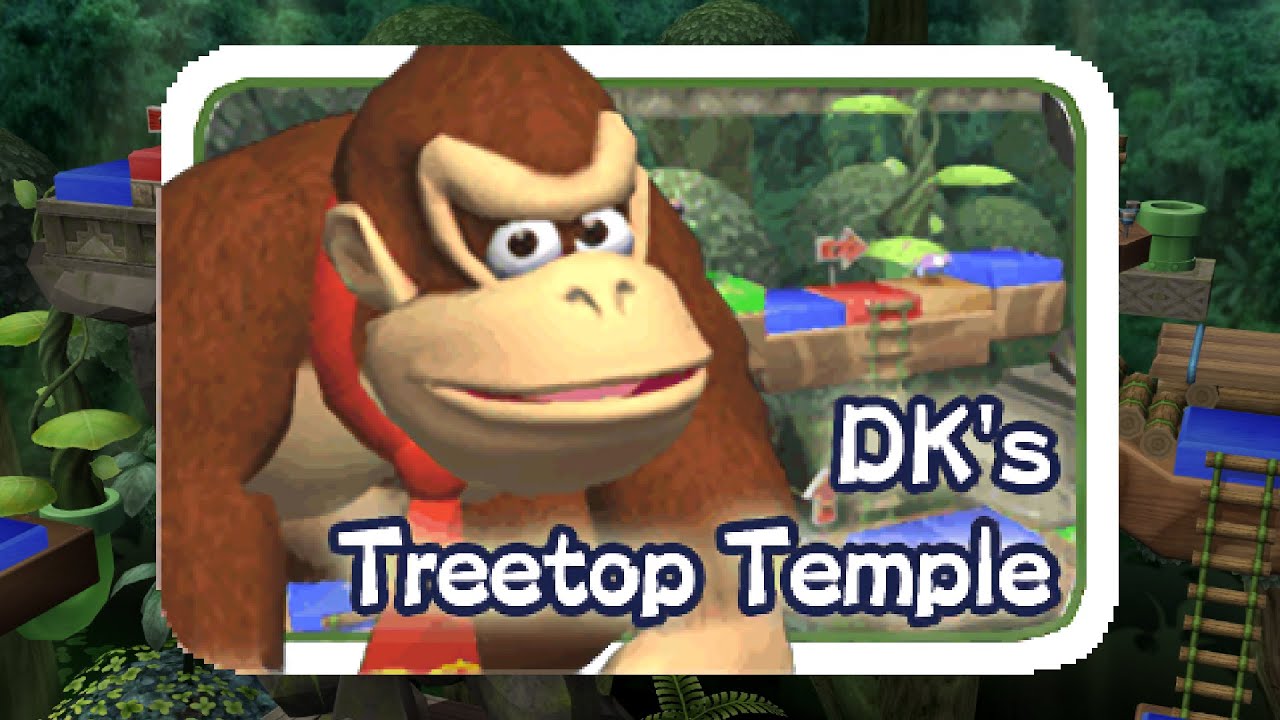 Mario Party 8 - DK's Treetop Temple (INTENSE 50 TURNS) - YouTube