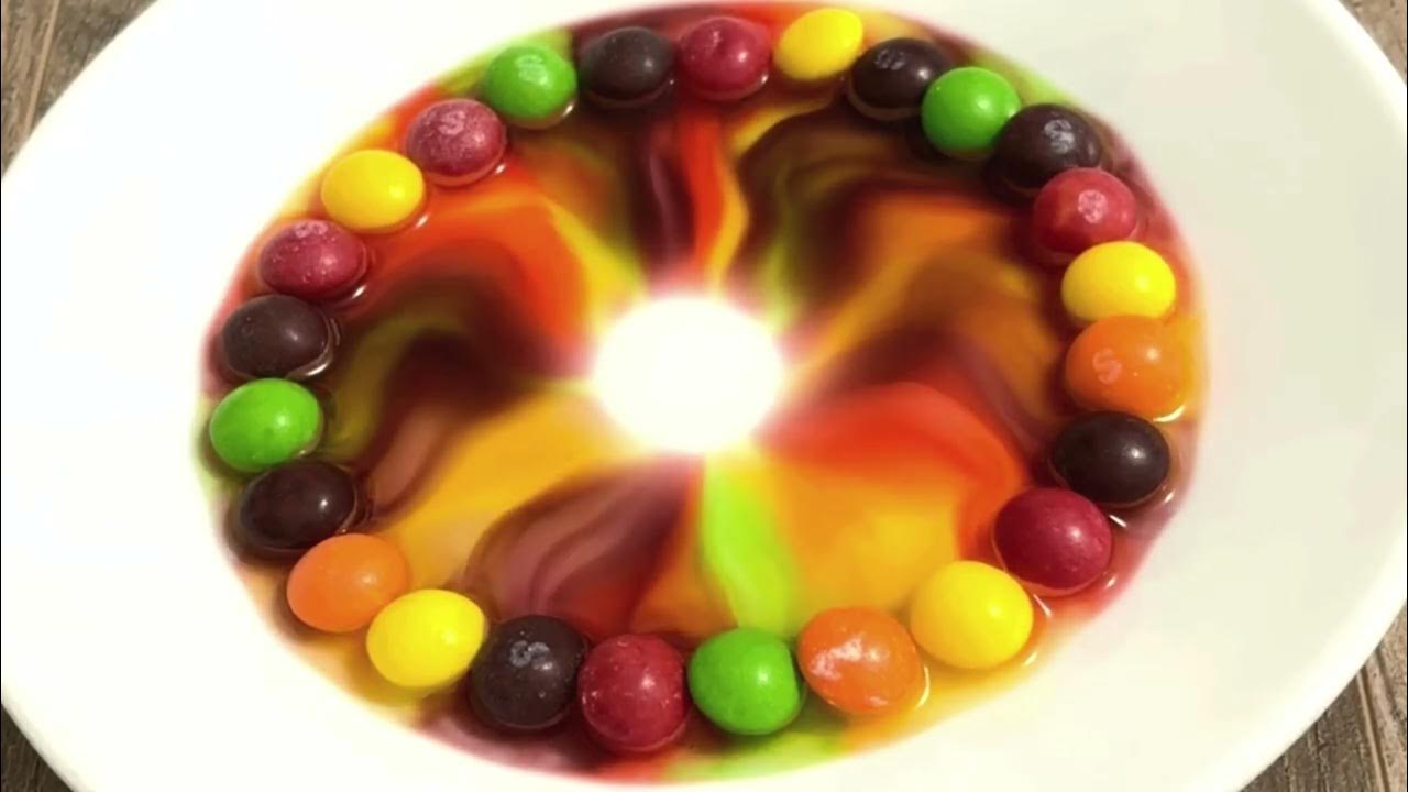 Skittles and Hot Water is SATISFYING - YouTube