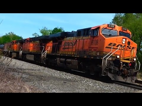 CSX Train Carrying Secret Cargo! NS and BNSF Trains Meet. KCS and CP Engines Power Tank Train ...