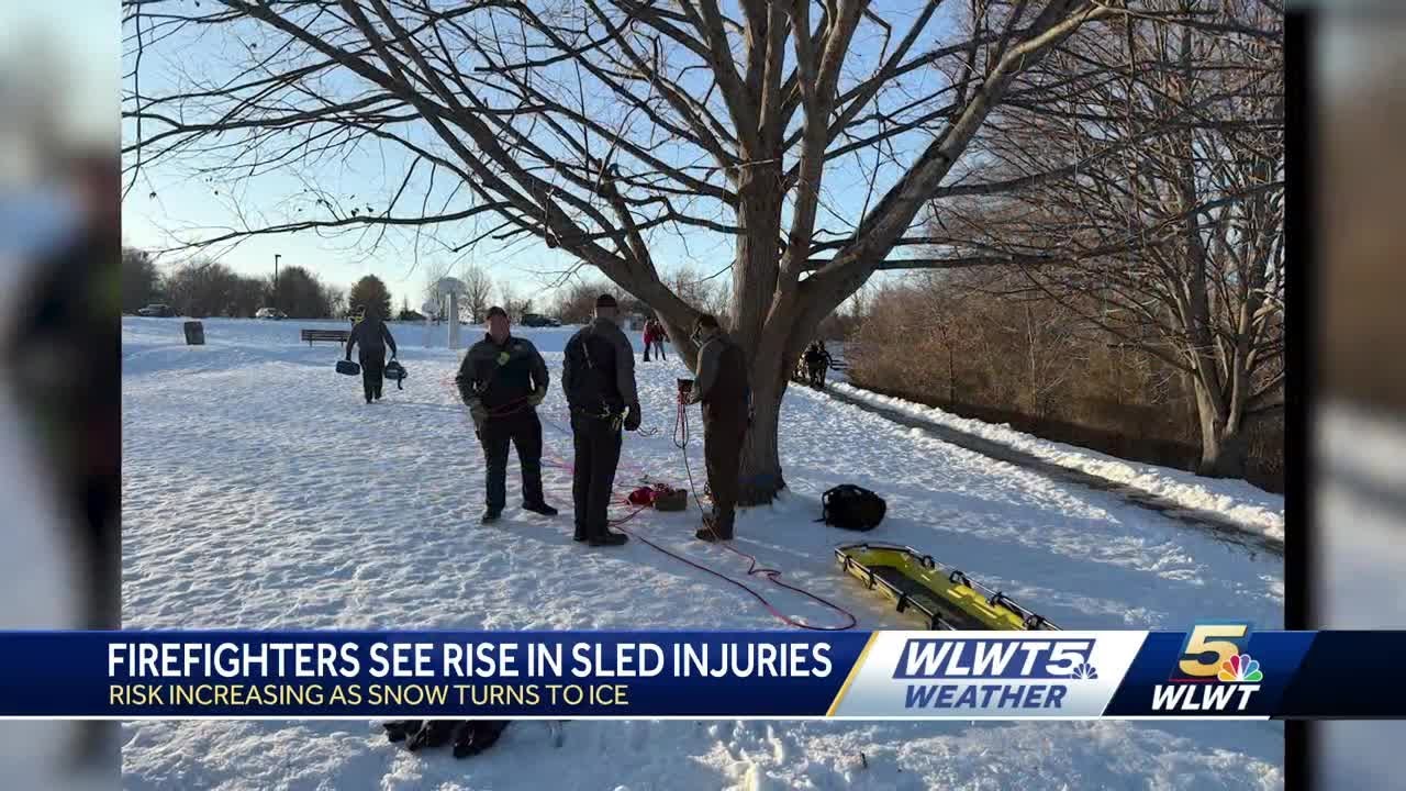 Firefighters see rise in sled injuries. Here's how to be safe in the ...