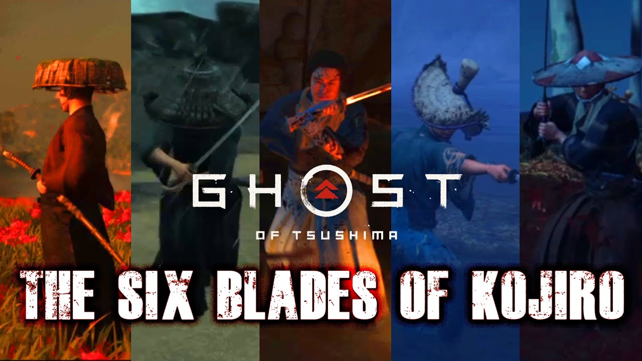 THE SIX BLADES OF KOJIRO ALL DUELS (BOSS FIGHT) - GHOST OF TSUSHIMA ...