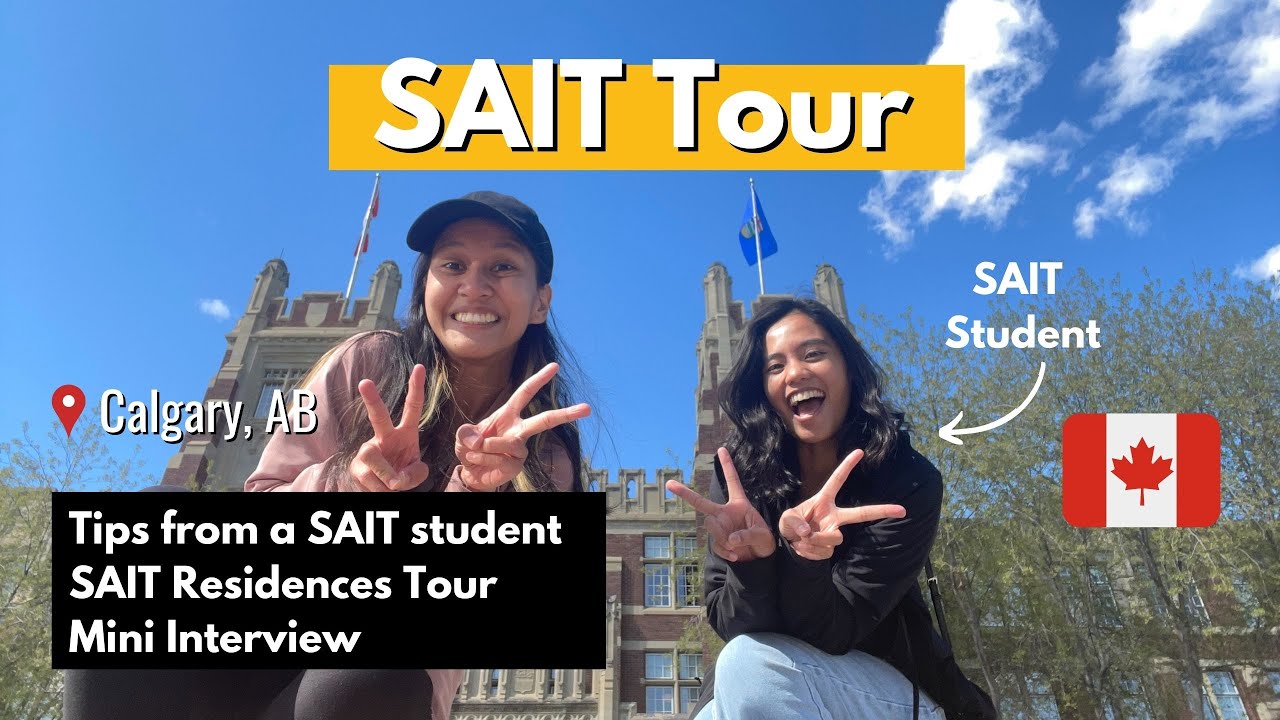 SAIT Campus and Residence Tour | International Students in Canada, Ep 1 ...