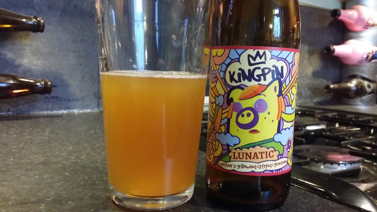 Browar Kingpin Lunatic Witbier | Polish Craft Beer Review - YouTube