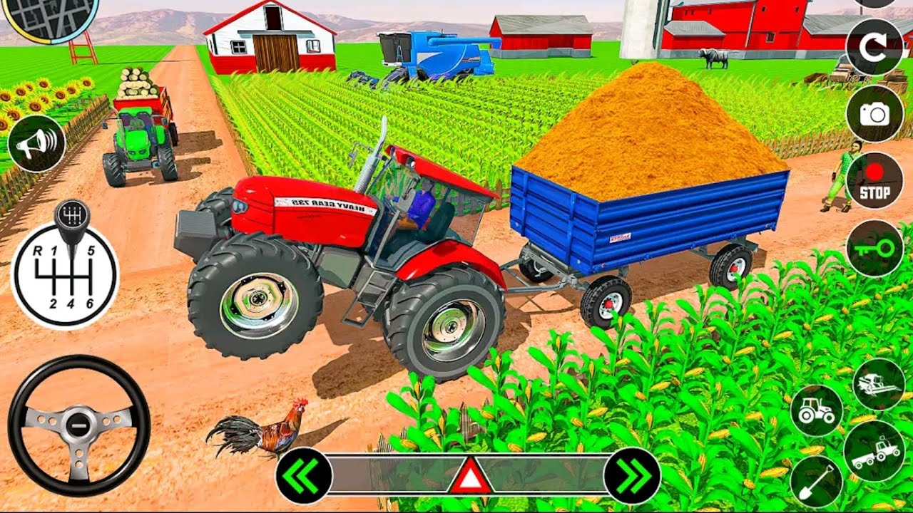 Tractor video games - farming simulator 3D- tractor video game Android ...