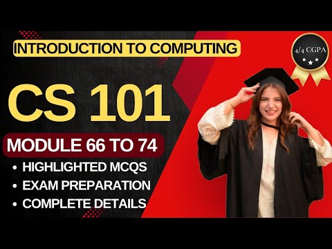 CS101 lecture 66 to 74 | Introduction to computing | CS101 Short lecture 66,67,68 to 74 | VU ...