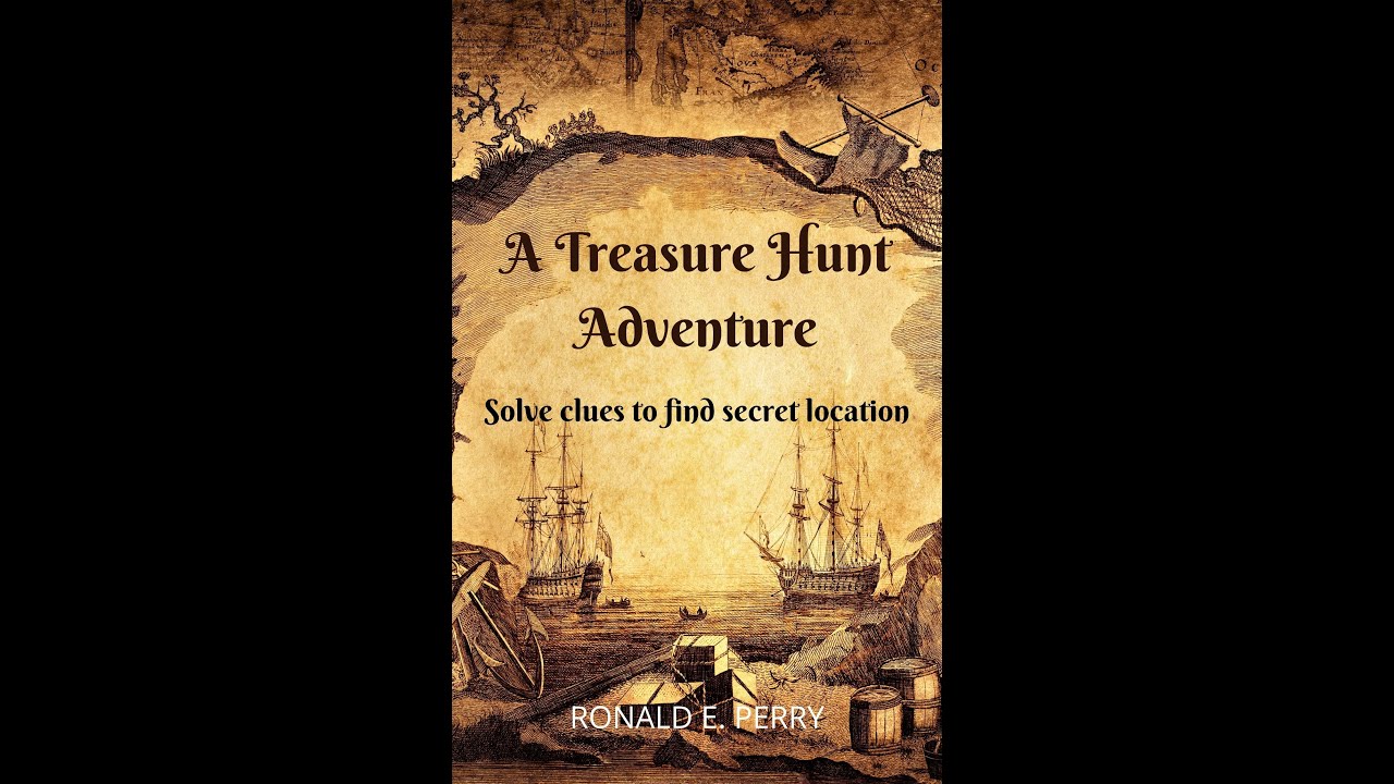 A Treasure Hunt Adventure book. Solve clues and find the location ...