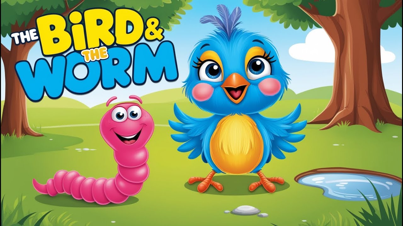 The Bird and the Worm | Fun Animated Kids Story & Song - YouTube