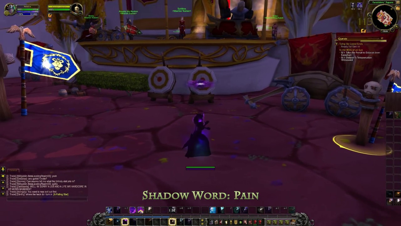 WoW - Legion: BETA - Shadow Priest - *Spells and Animations* - (No ...