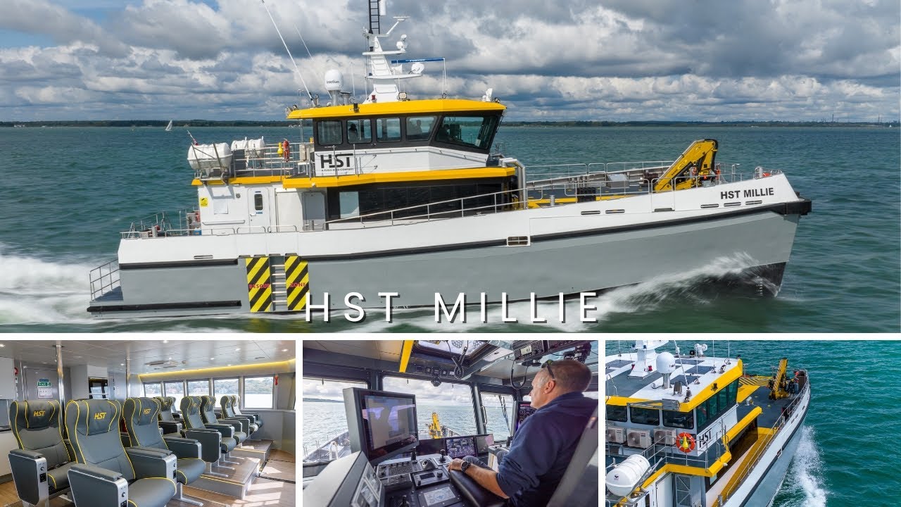 HST MILLIE - A new build CTV from Diverse Marine - YouTube