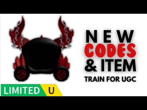 NEW CODES & ITEM IN TRAIN FOR UGC - YouTube