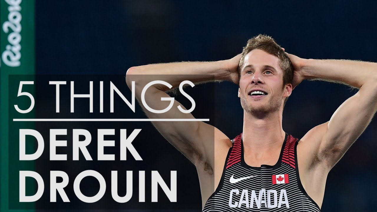 5 Things About Derek Drouin - YouTube