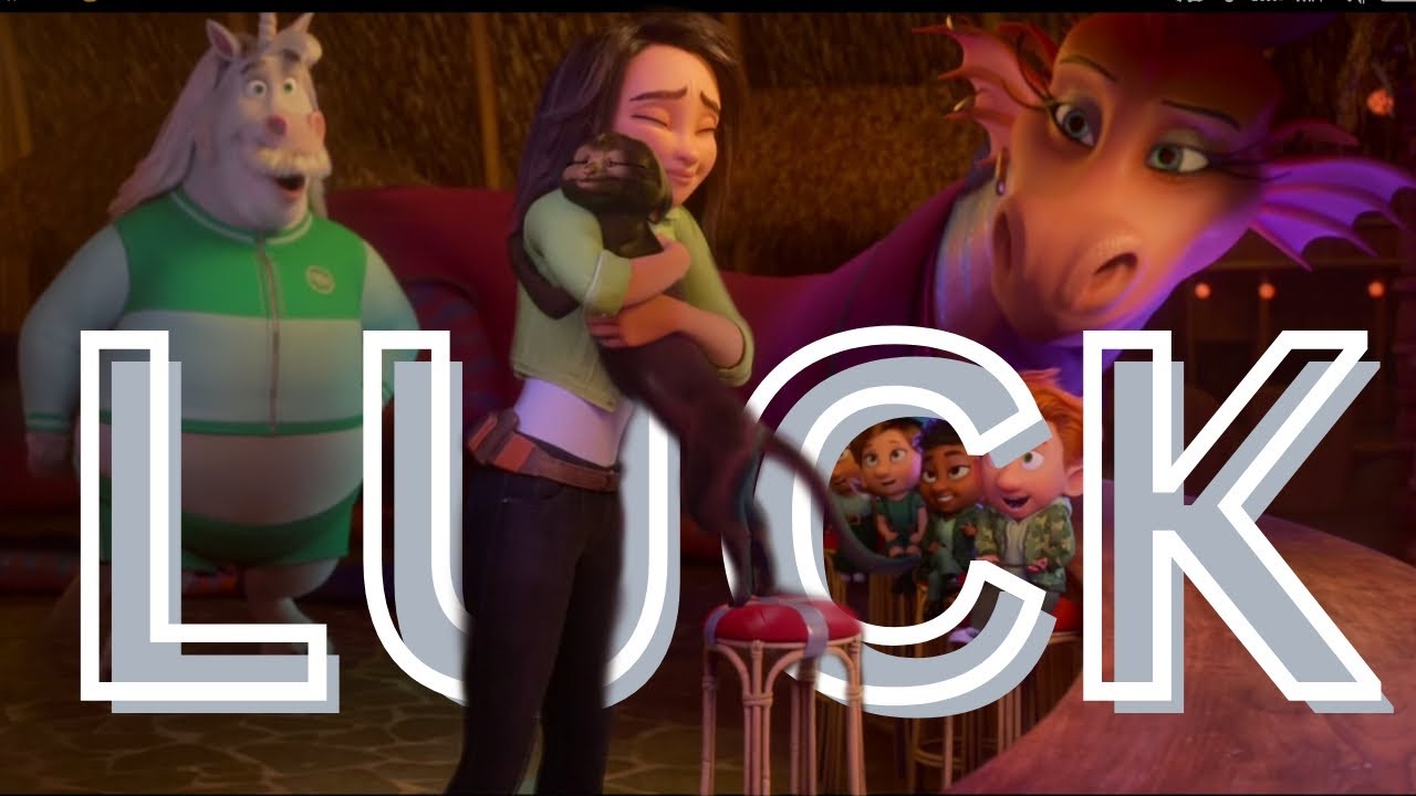 A remarkable girl who accidentally meets a talking Cat.. Luck Movie 🎥 ...