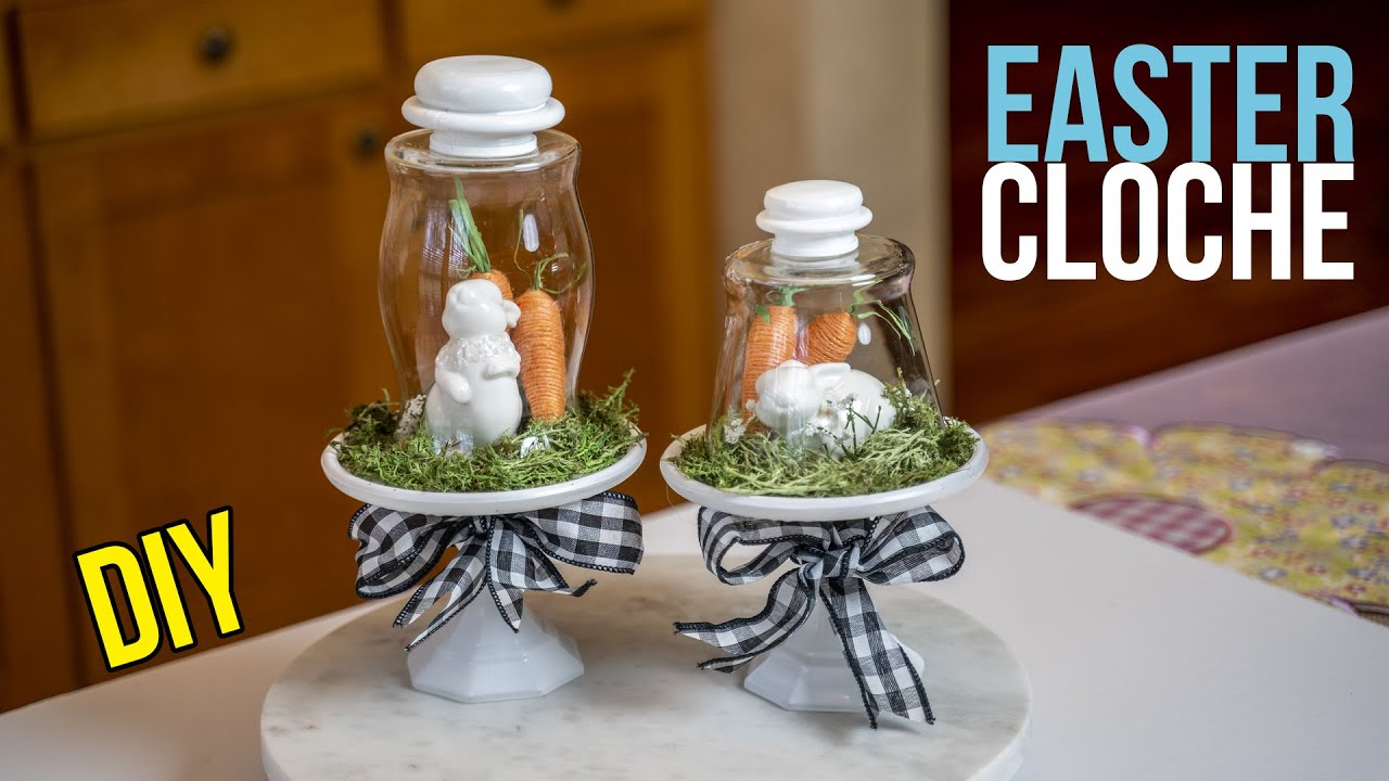 Easter Cloche [Decorate With Me] - YouTube