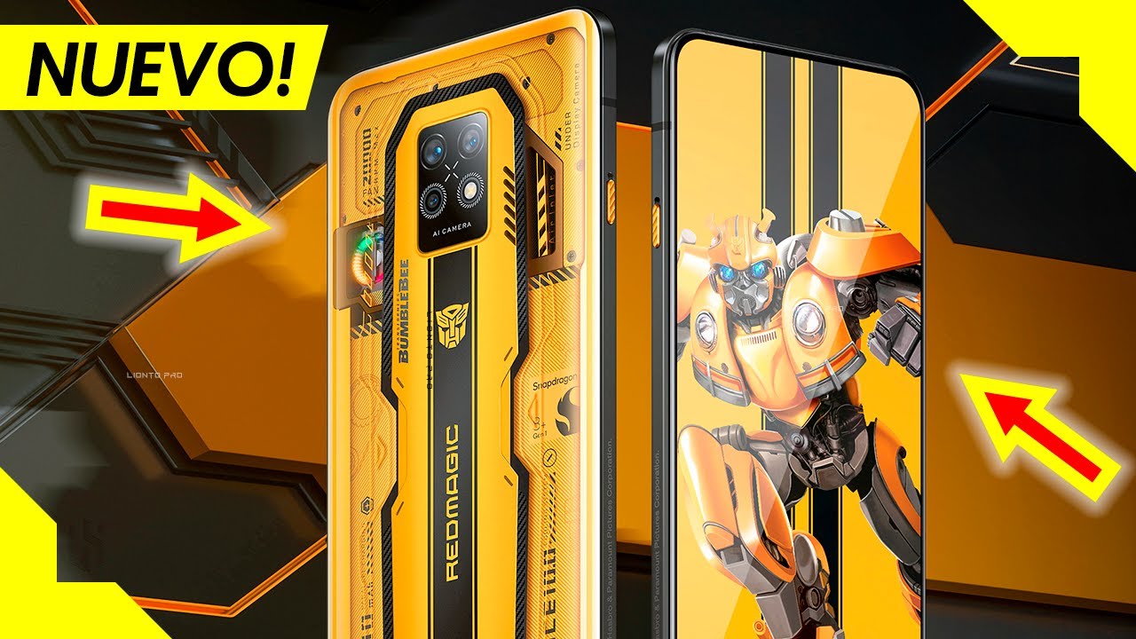Red Magic 7S Pro Bumblebee Edition! ⭐️ | NUEVO Celular GAMER 2022 ...