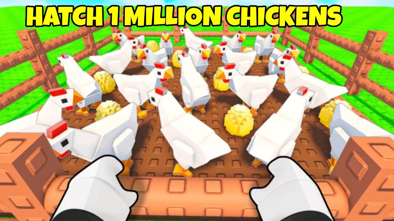 Hatch 1 Million Chicken : Roblox New Game - YouTube