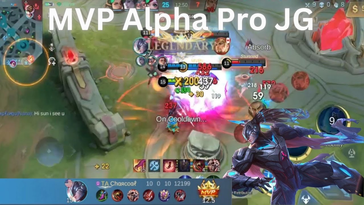 MVP Alpha! Pro Alpha Jg | #mlbb #mobilelegends #mlbbna #mobilellegend ...