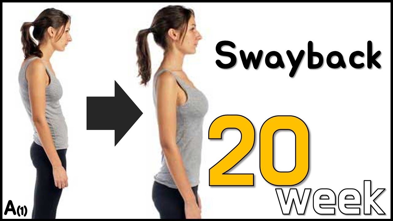수백만 명이 효과를 본 스웨이백 체형교정 루틴 (Australia) [sway back] (eng sub) - YouTube
