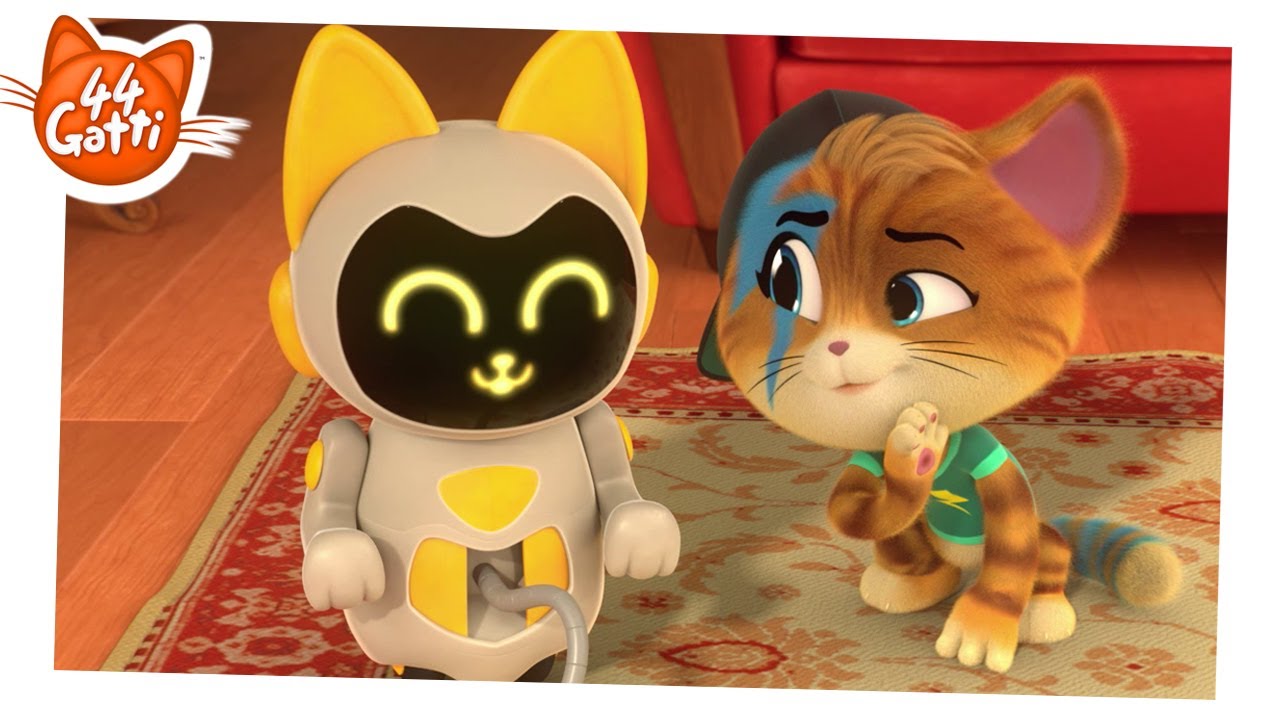 @44GattiIT | Serie 2 - AIDA, gatto robot [CLIP] - YouTube