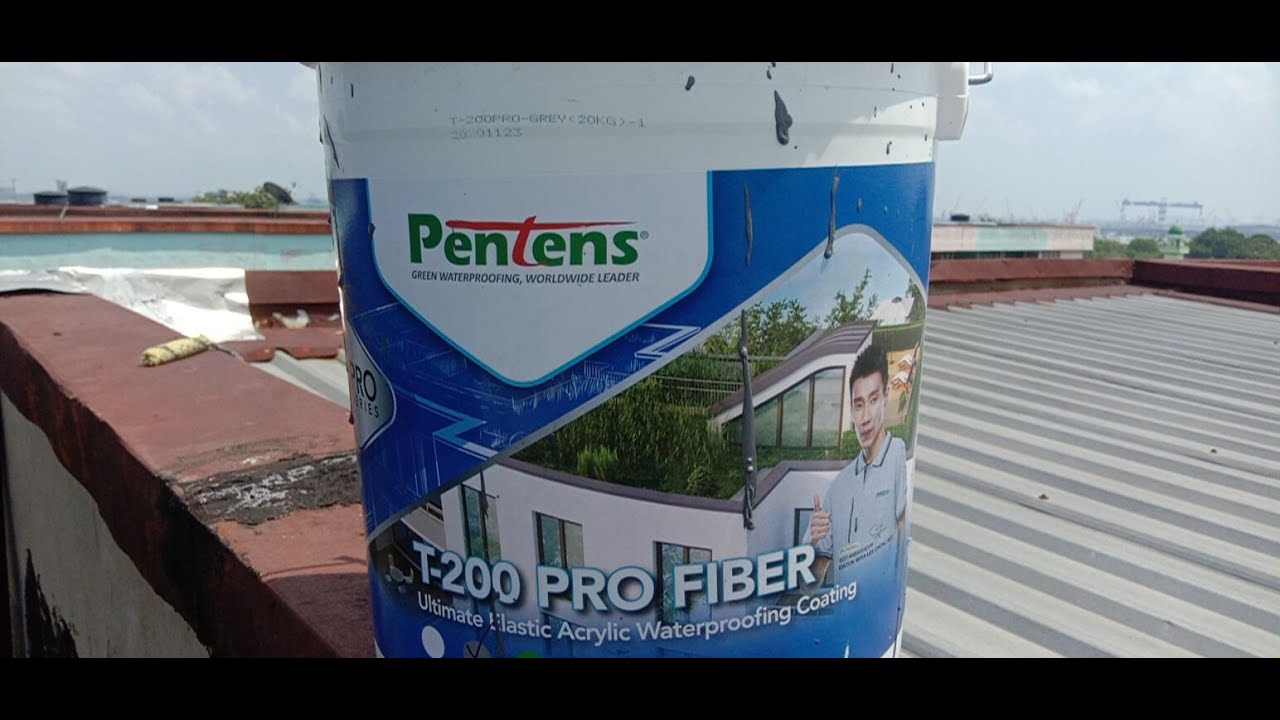 waterproofing T200 - YouTube