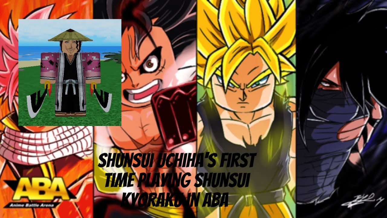 Shunsui Uchiha's First Time Playing Shunsui Kyoraku In ABA - YouTube
