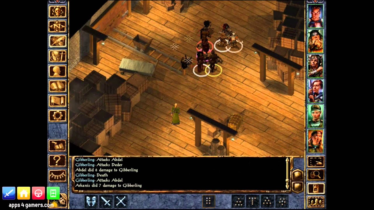 Baldur's Gate HD (iOS) Gameplay - YouTube