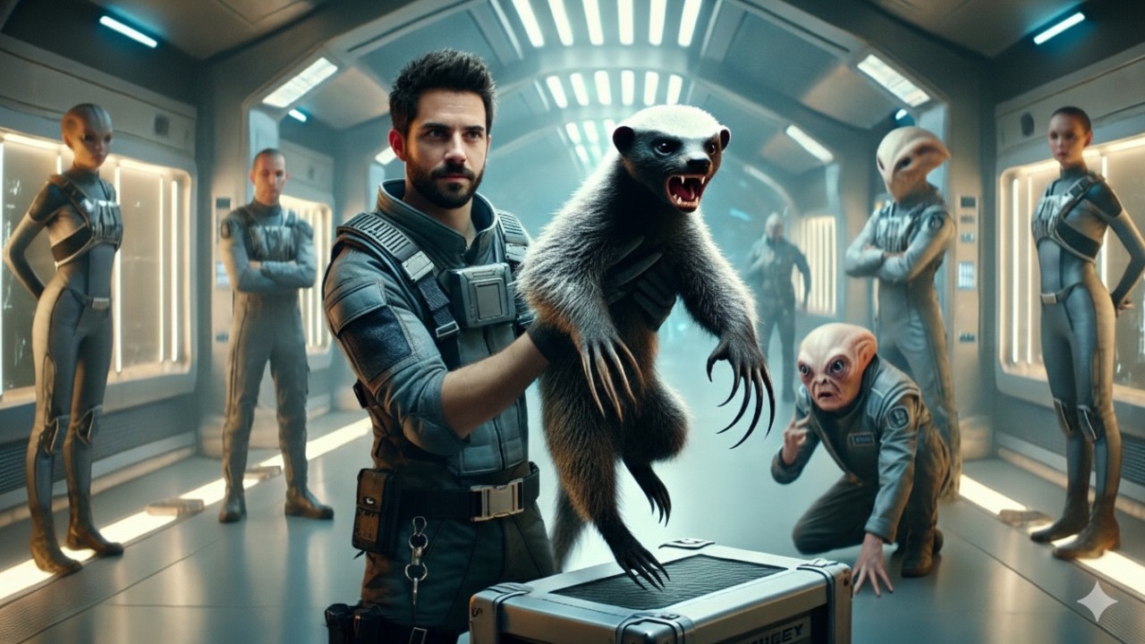 Aliens Asked to See a “Harmless Earth Pet” — The Human Brought a Honey ...