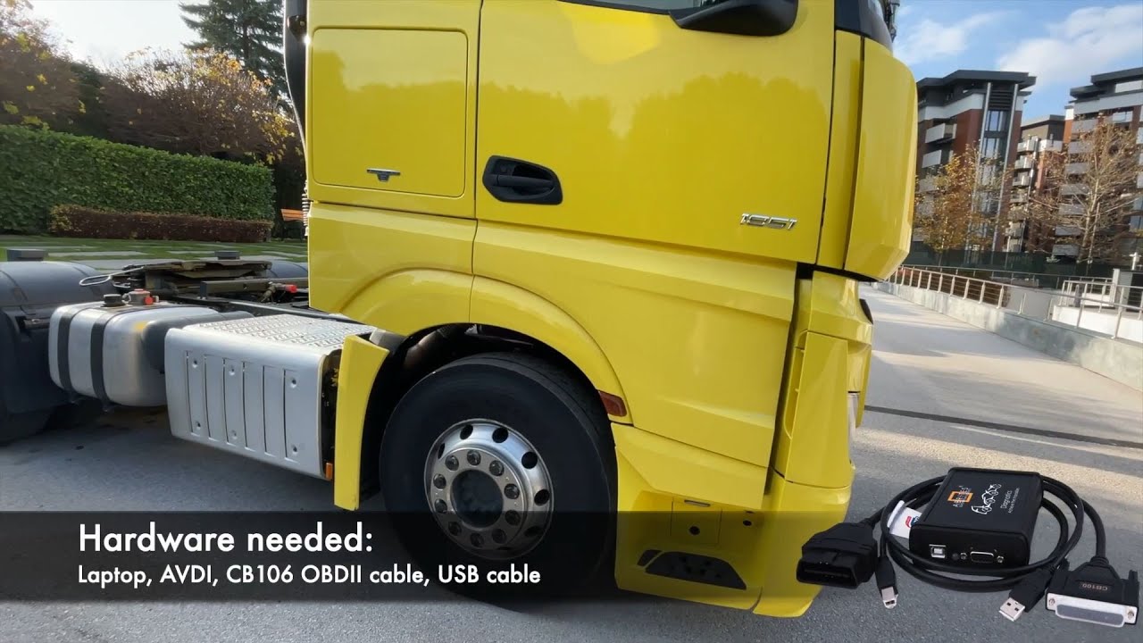 AVDI Abrites: Mercedes Actros MCM ACM Programming Procedures by OBDII ...