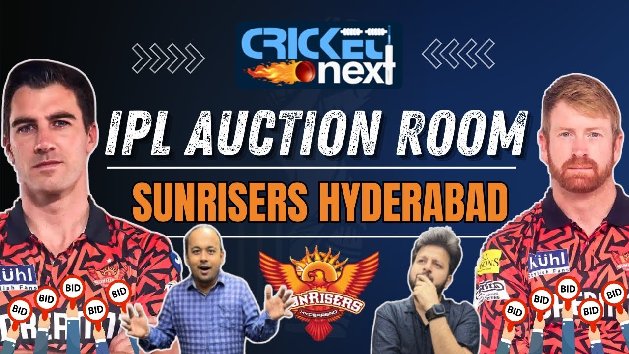 IPL 2025 Mega Auctions: Sunrisers Hyderabad IPL Auction Strategy | SRH ...