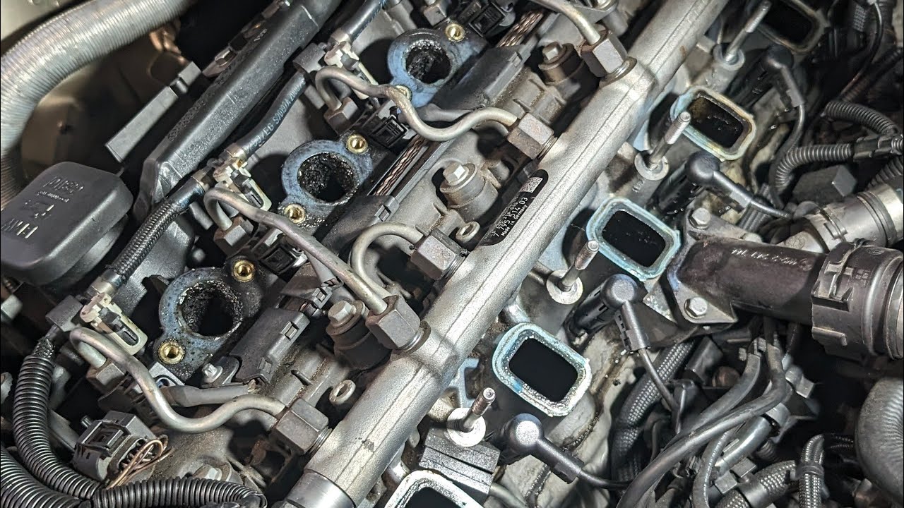 BMW M57 3.0D no start compression power supply manifold throttle plate ...