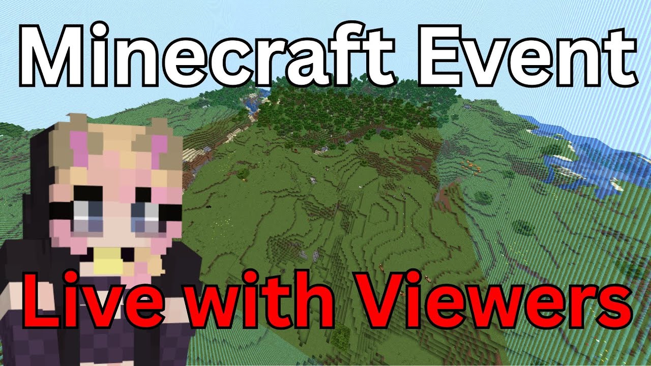 Minecraft Event [LIVE WITH VIEWERS] - YouTube