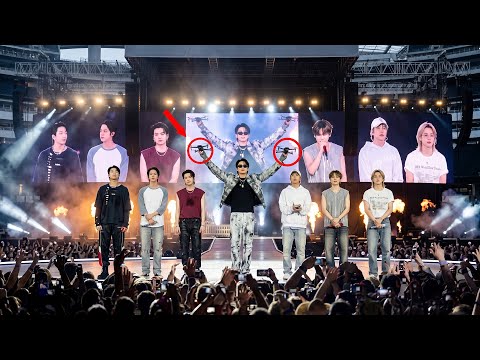 LIVE🔴Jungkook's Drone flies at full speed at Soldier Field—the crowd goes wild!