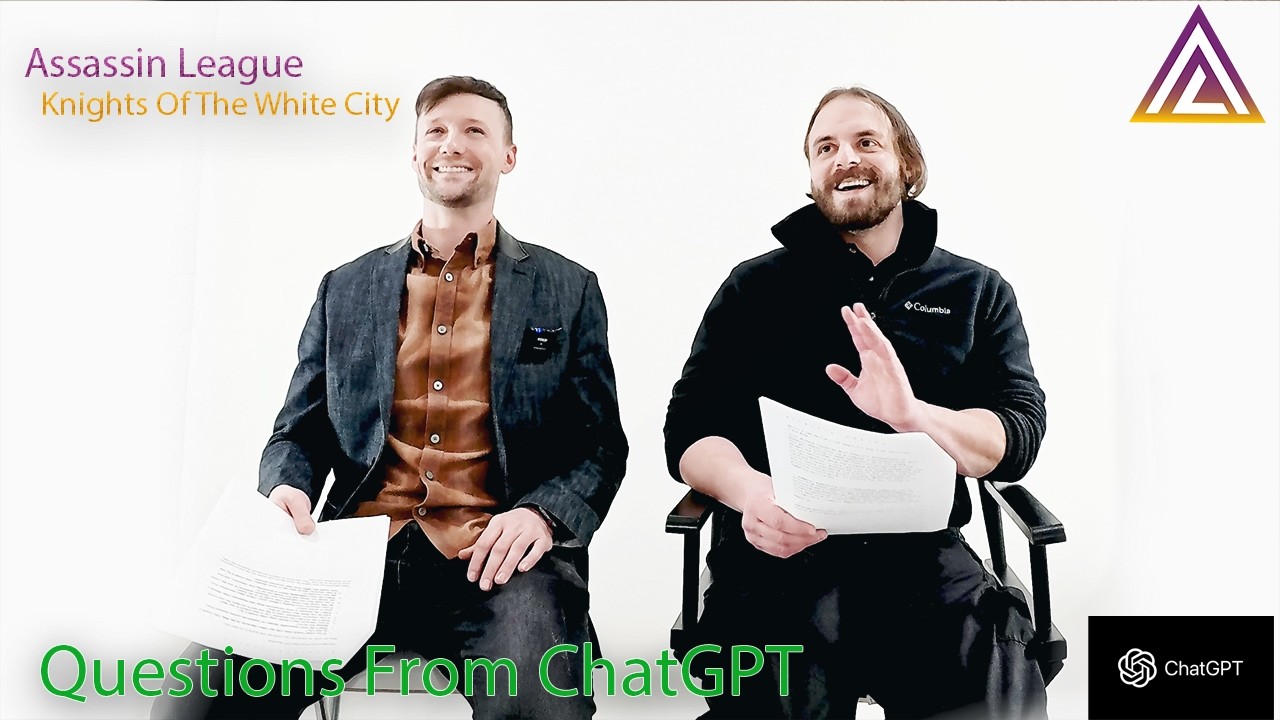 Assassin League Cast Interview! Question From ChatGPT with Matthew ...