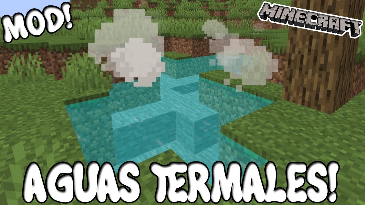 AGUAS TERMALES! Minecraft 1.19.2 MOD SIMPLY HOT SPRINGS! - YouTube