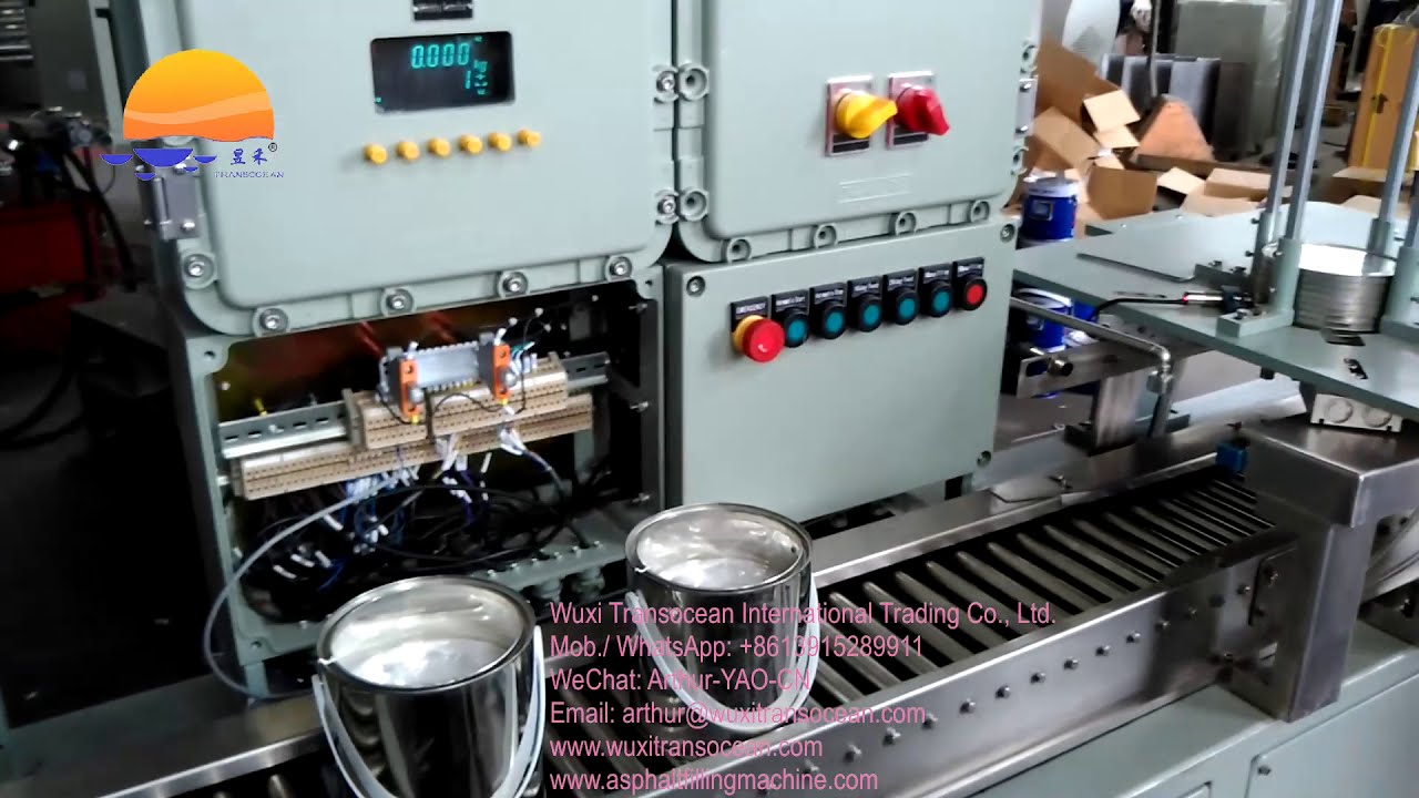 Putty filling machine - YouTube