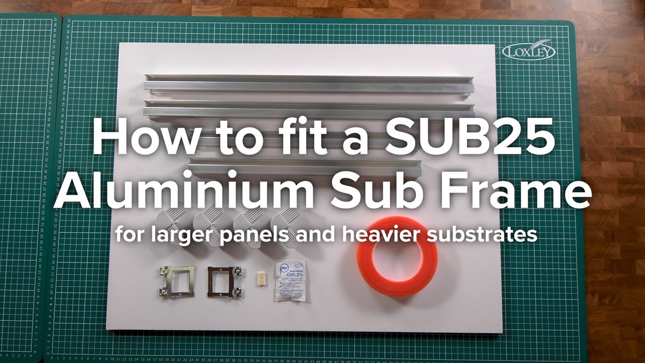 How to Fit a SUB25 Aluminium Sub Frame - YouTube