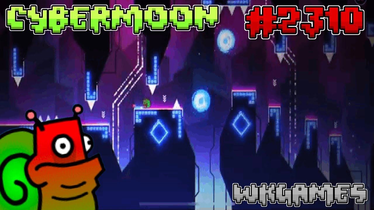 Cybermoon by spl1nt 100% - Geometry Dash (Demon) (#2310) - YouTube
