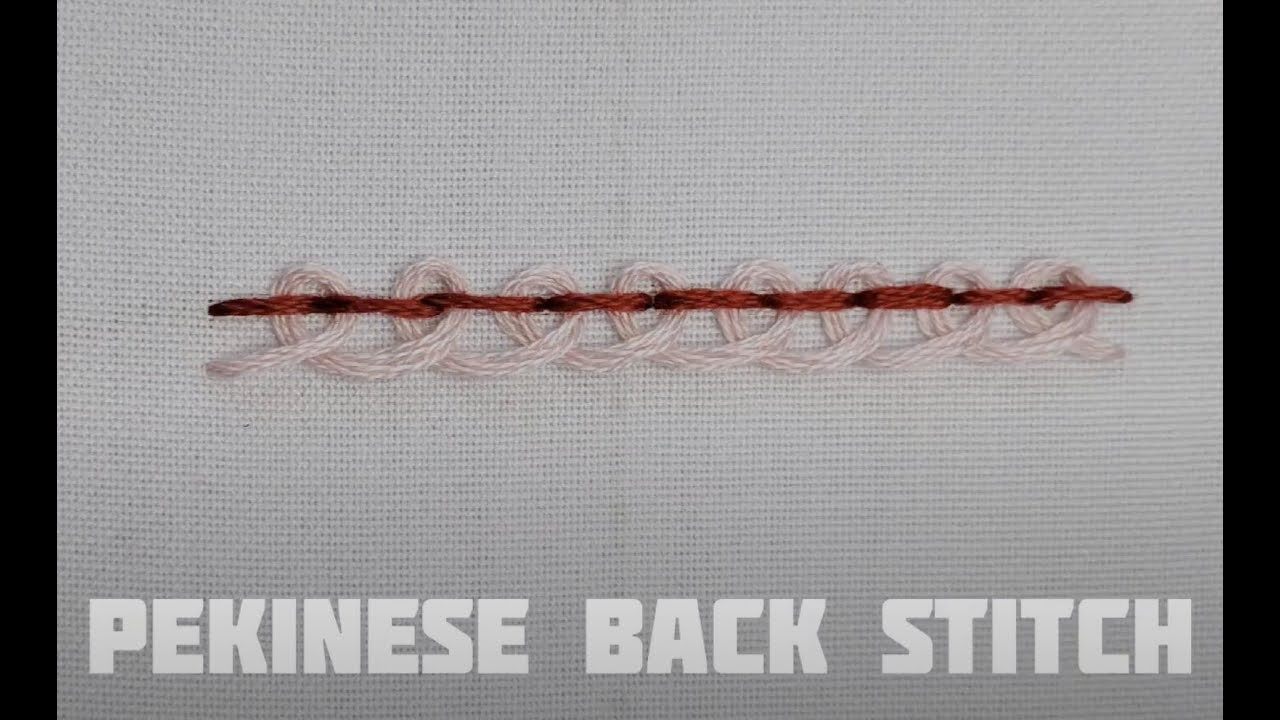 Elevate Your Embroidery: Pekinese Stitch Tutorial for Exquisite Designs ...